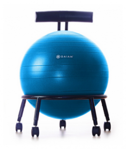 Review: Gaiam Custom Fit Adjustable Balance Ball Chair | Modeets©
